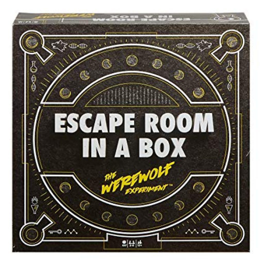 Escape Room in a Box: The Werewolf Project - Escape Room Boardgames ...